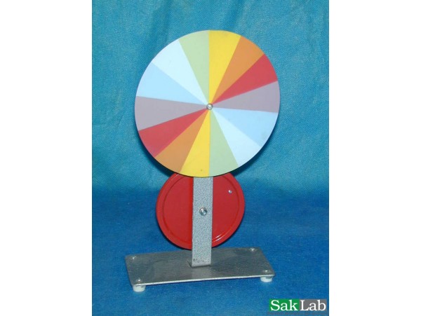 גלגל צבעים של ניוטון להדגמה
