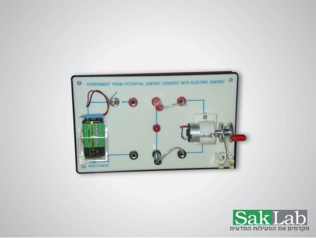 דף הבית מנוע מרים - אנרגיה פוטנציאלית לחשמלית