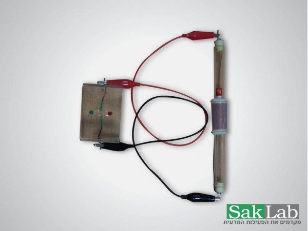 דגם מגנט מדליק נורה